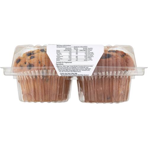 Woolworths Choc Chip Muffin 4 Pack | bunch