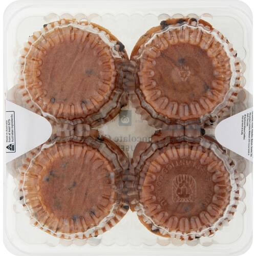 Woolworths Choc Chip Muffin 4 Pack | bunch