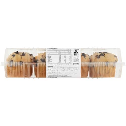Woolworths Mini Choc Chip Muffin 8 Pack | bunch