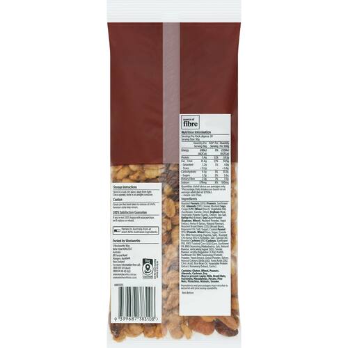Woolworths BBQ Flavoured Nut & Legume Mix 325g | bunch