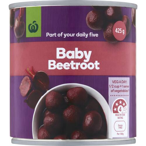 Woolworths Baby Beetroot 425g | bunch