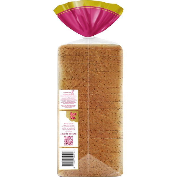 Wonder 5 Star Soft Multigrain & Prebiotic Bread Loaf 680g | Woolworths