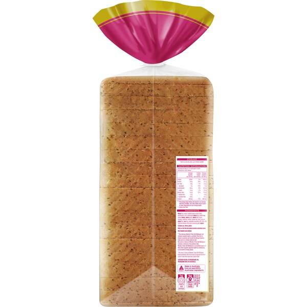 Wonder 5 Star Soft Multigrain & Prebiotic Bread Loaf 680g | Woolworths