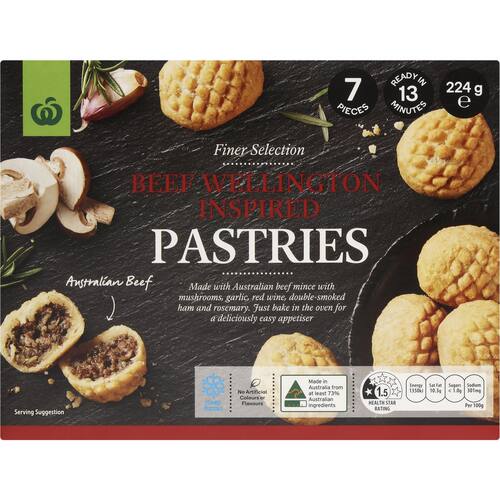 Woolworths Beef Wellington Inspired Pastries 7 pack | bunch