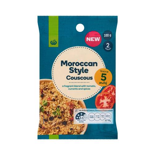 Woolworths Moroccan Style Couscous 100g | bunch