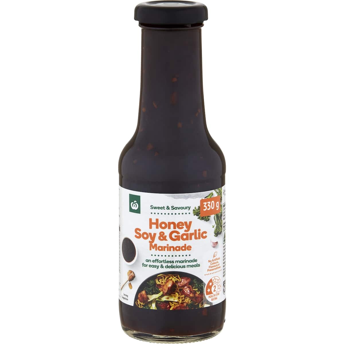 Woolworths Honey Soy & Garlic Marinade 330g | bunch