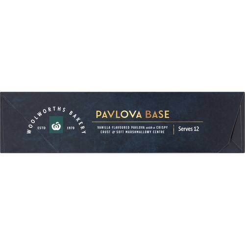 Woolworths Large Pavlova Base 500g | bunch