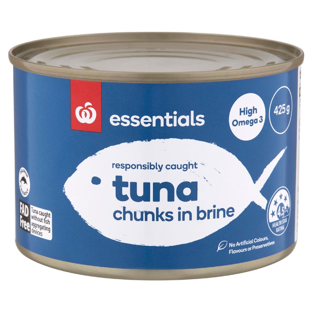 Essentials Tuna In Brine 425g | bunch