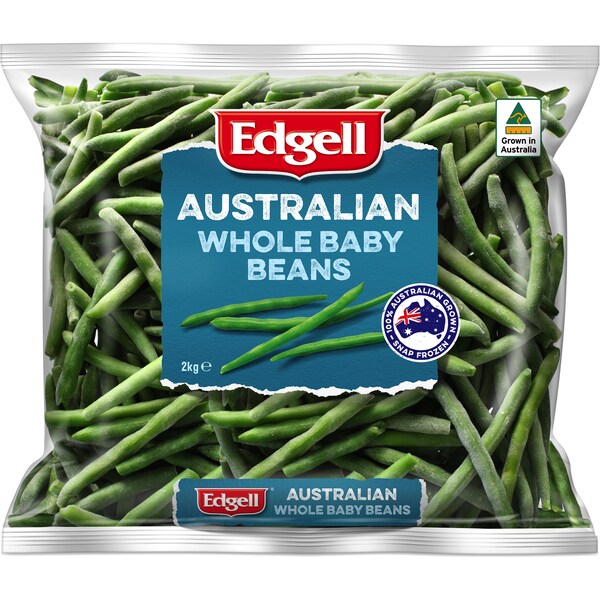 Edgell Whole Baby Beans Snap Frozen 2kg | Woolworths