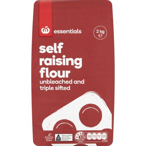 Woolworths Essentials Self Raising Flour 2kg | bunch