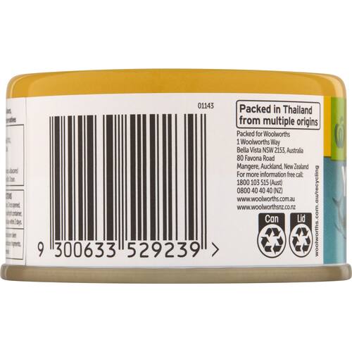 Woolworths Yellowfin Tuna In Springwater 95g | bunch