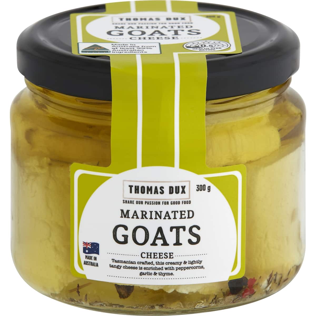 Thomas Dux Marinated Goats Cheese 300g | bunch