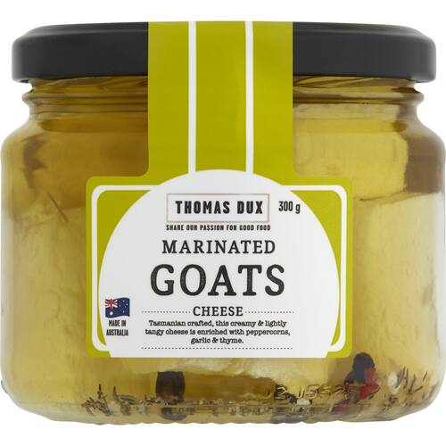 Thomas Dux Marinated Goats Cheese 300g | bunch