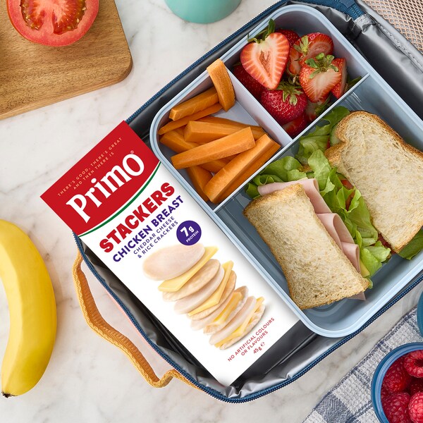 Primo Stackers Chicken Cheese & Crackers 45g | Woolworths