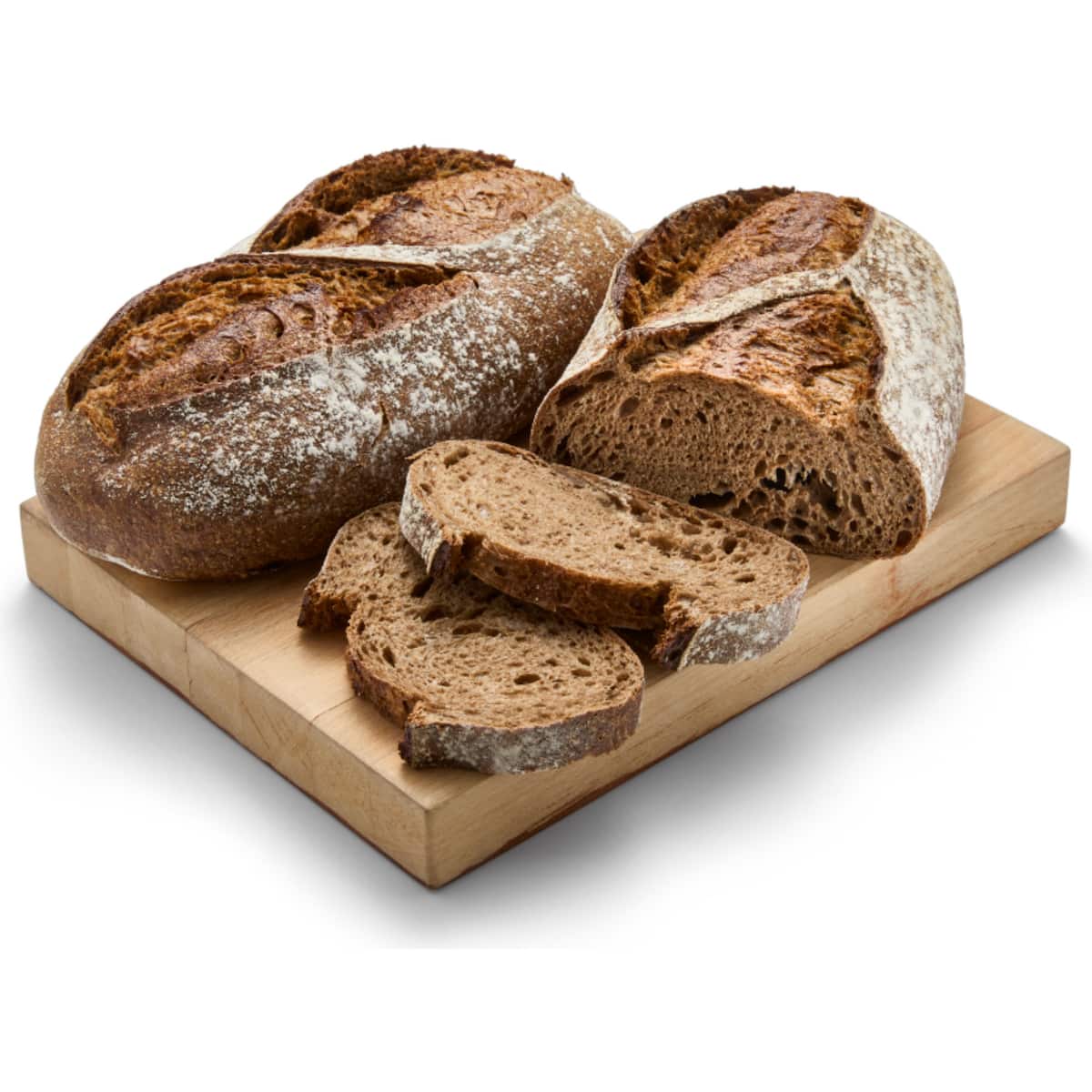 Woolworths Crafted Sourdough Loaf Rustic Dark Rye each | bunch