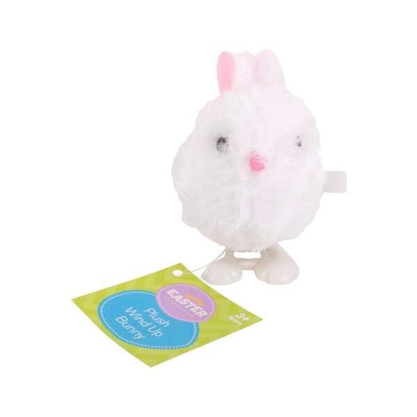 Easter Plush Wind Up Toy Bunny each | Woolworths