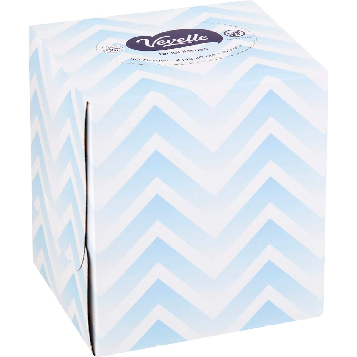 Vevelle Facial Tissue 2ply 90 pack | bunch