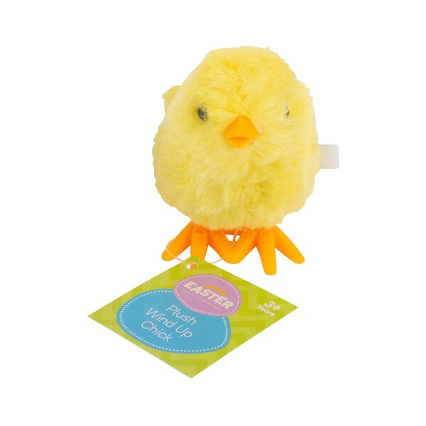 Easter Plush Wind Up Toy Chick each | Woolworths