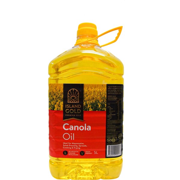 Island Gold Canola Oil 5L | Woolworths