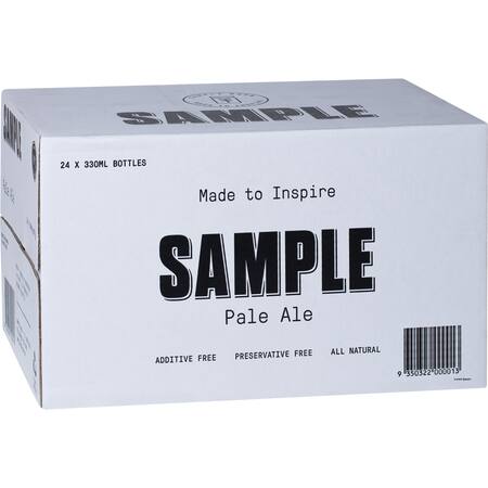 Get Sample Brew Pale Ale Bottles 330ml x 24 Case delivered to your ...