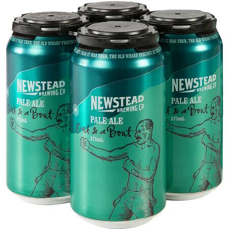 Get Newstead Brewing Co. Pale Ale Cans 375mL x 4 pack delivered to your ...