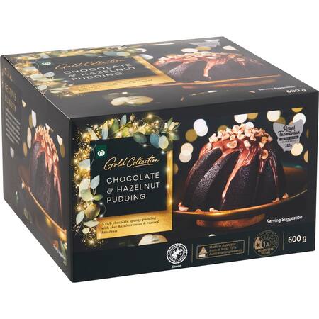 Get Woolworths Chocolate & Hazelnut Pudding Pudding 600g delivered to ...