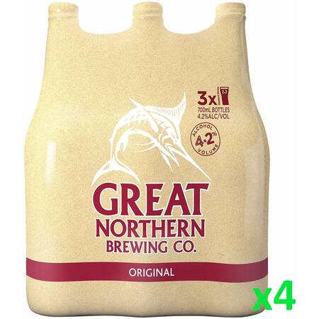 Get Great Northern Brewing Co Original Lager Bottles 700ml x 12 Pacl ...