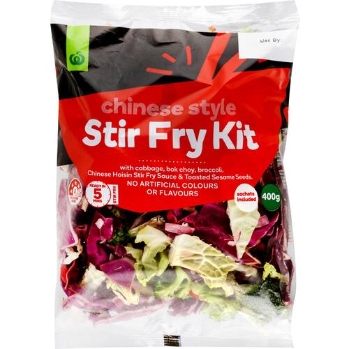 Woolworths Chin Style Stir Fry Kit 400g EA | bunch
