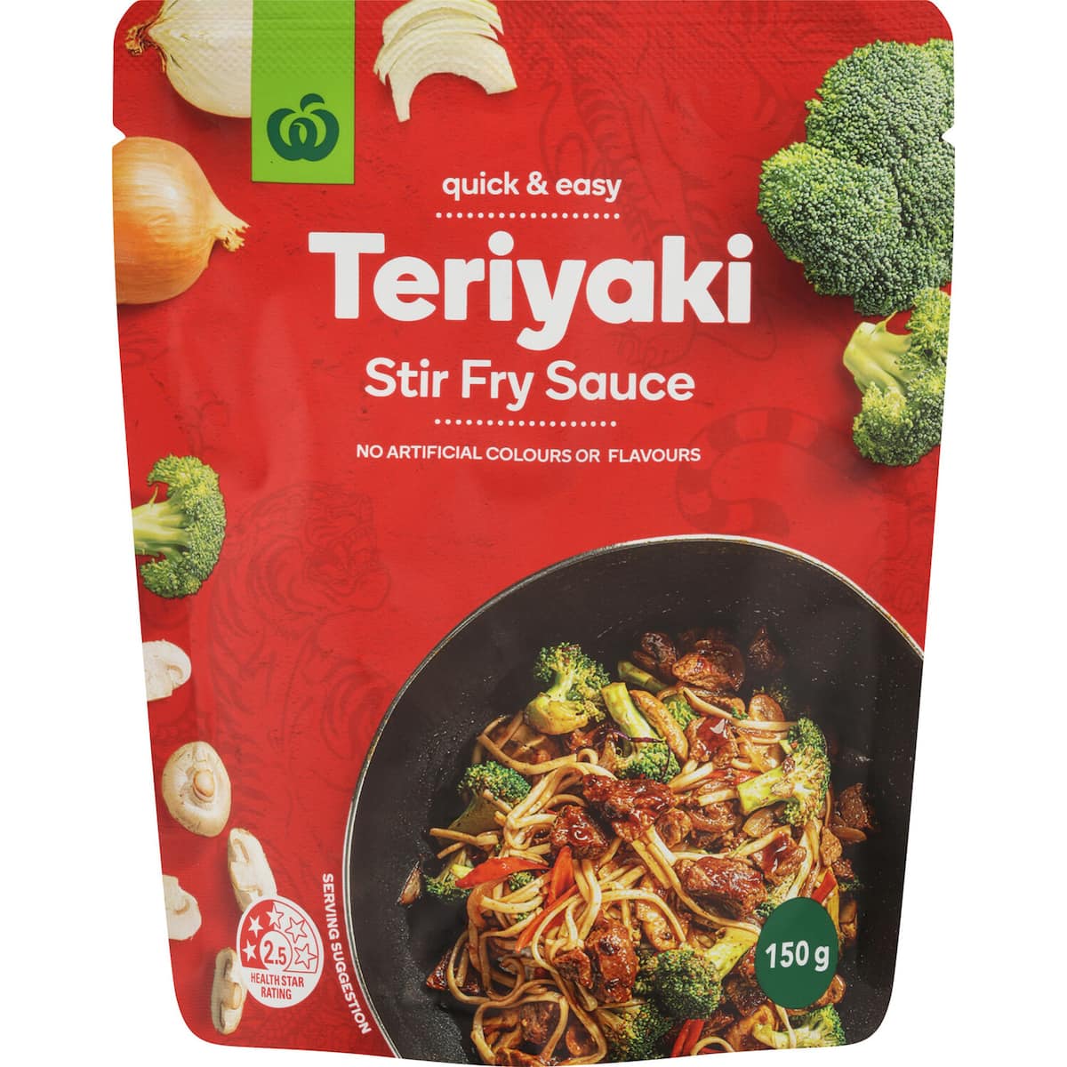Woolworths Teriyaki Stir Fry Sauce 150g Bunch