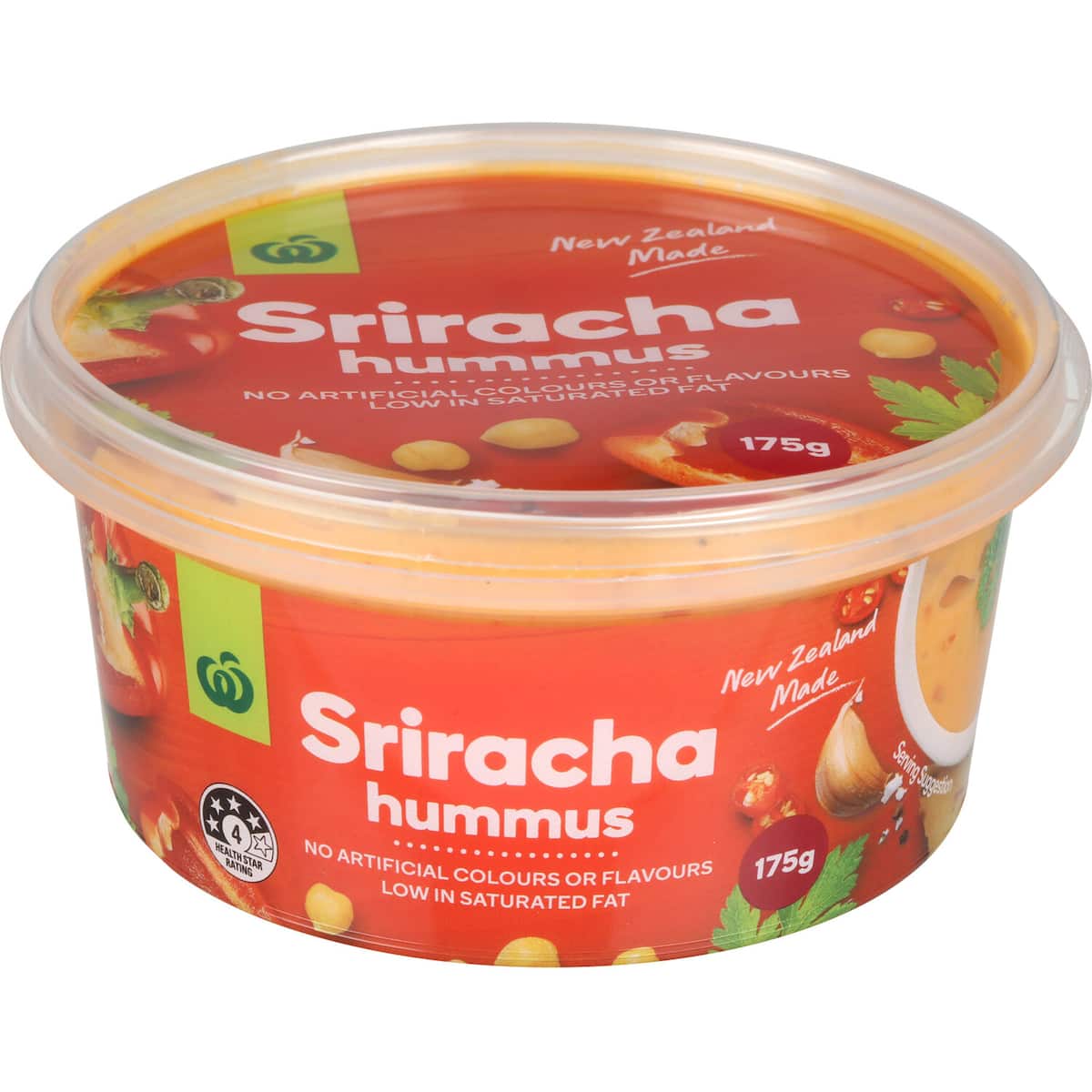Woolworths Sriracha Hummus | bunch