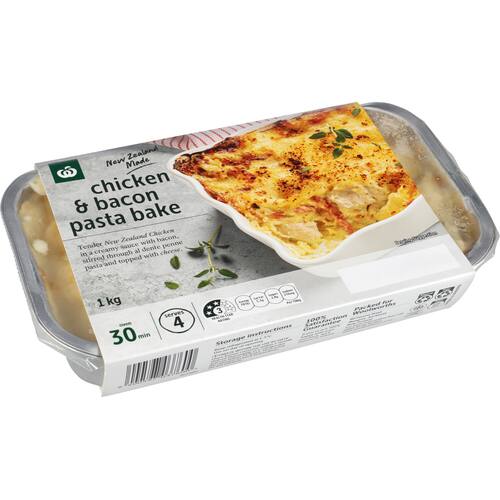 Countdown Chicken and Bacon Pasta Bake 1kg | bunch