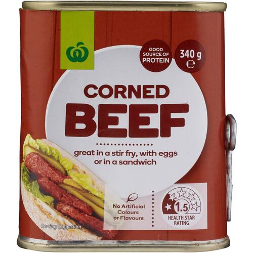 Woolworths Corned Beef 340g | bunch