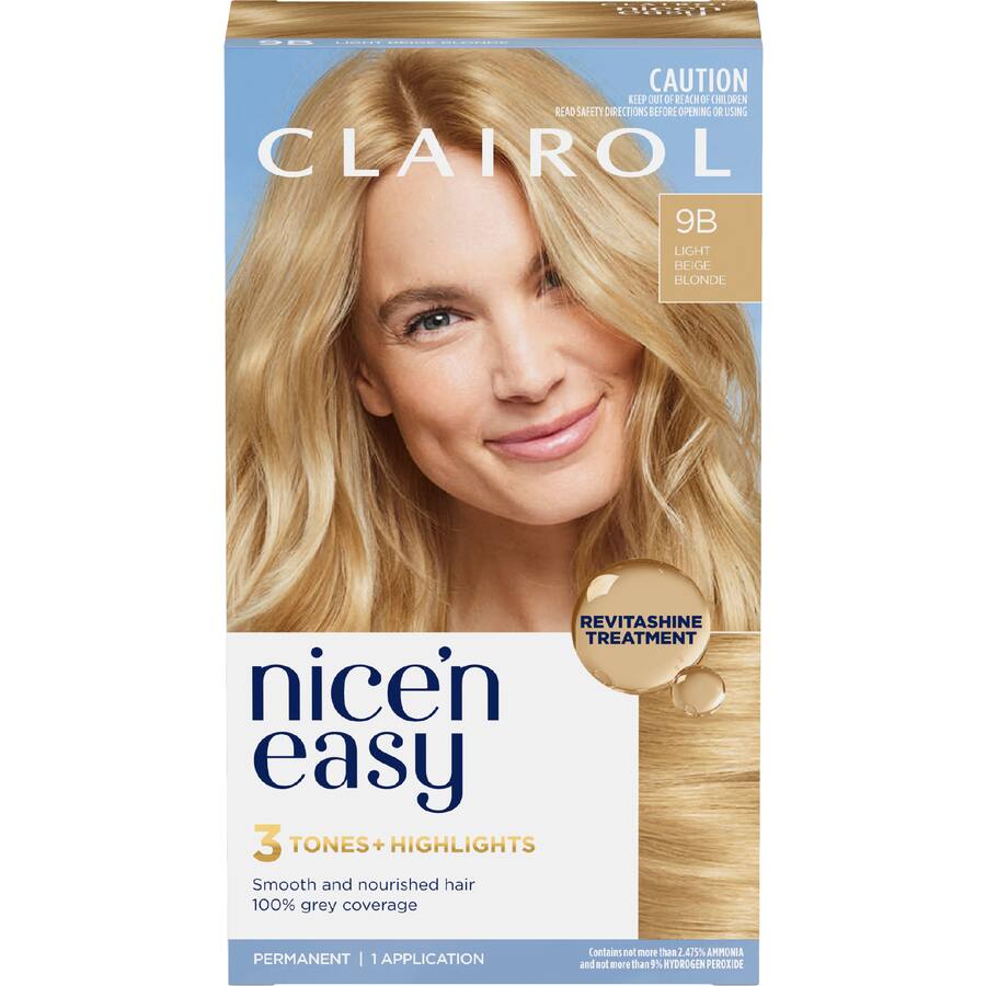 Clairol Nice N Easy Shades Clairol Nice'n Easy Permanent Hair Dye In