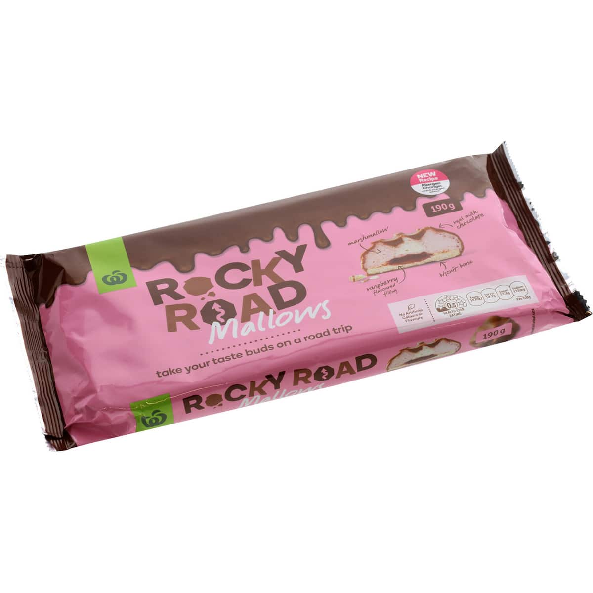 Woolworths Rocky Road Mallows 190G | bunch