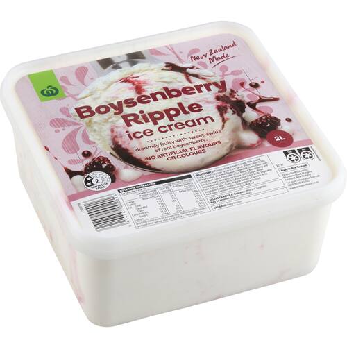 Countdown Ice Cream Boysenberry Ripple 2L | bunch