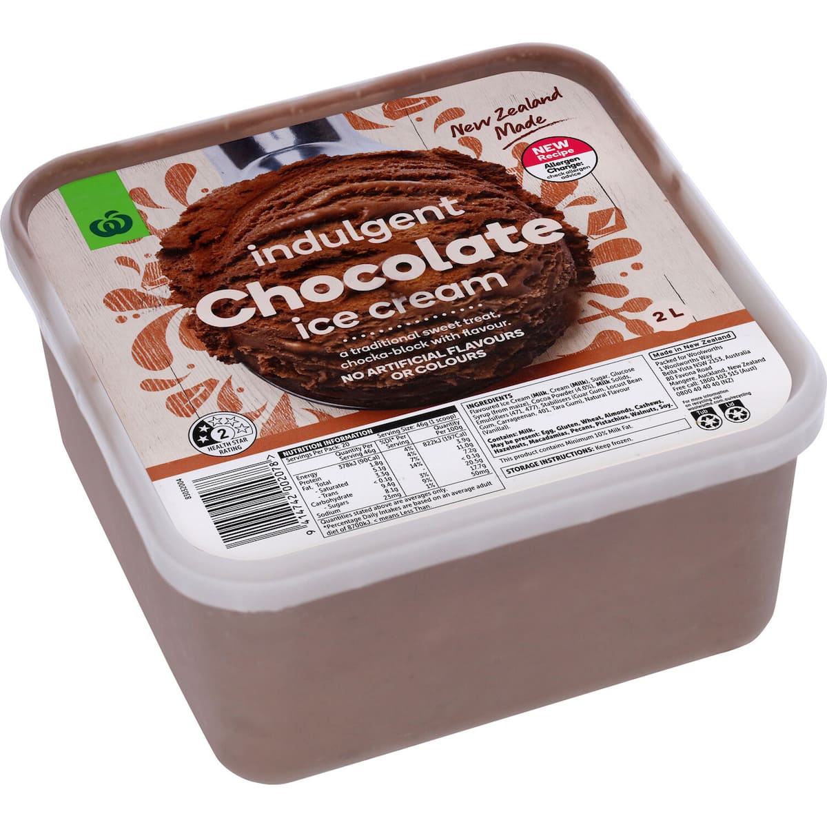 Woolworths Ice Cream Chocolate | bunch