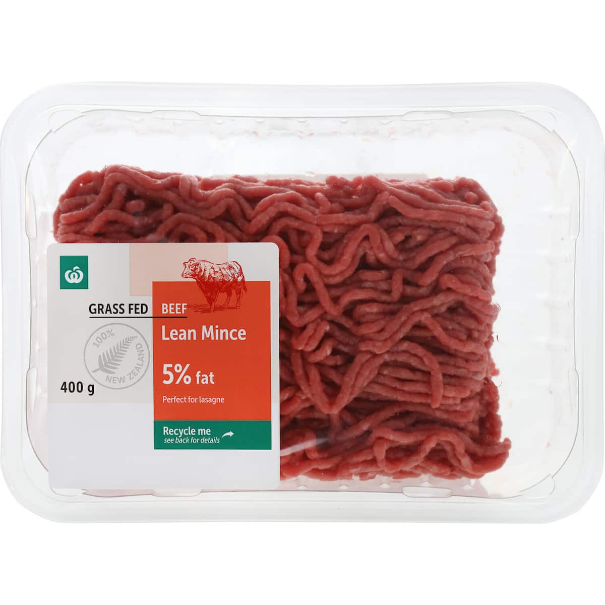 Woolworths Lean Beef Mince 400g | bunch