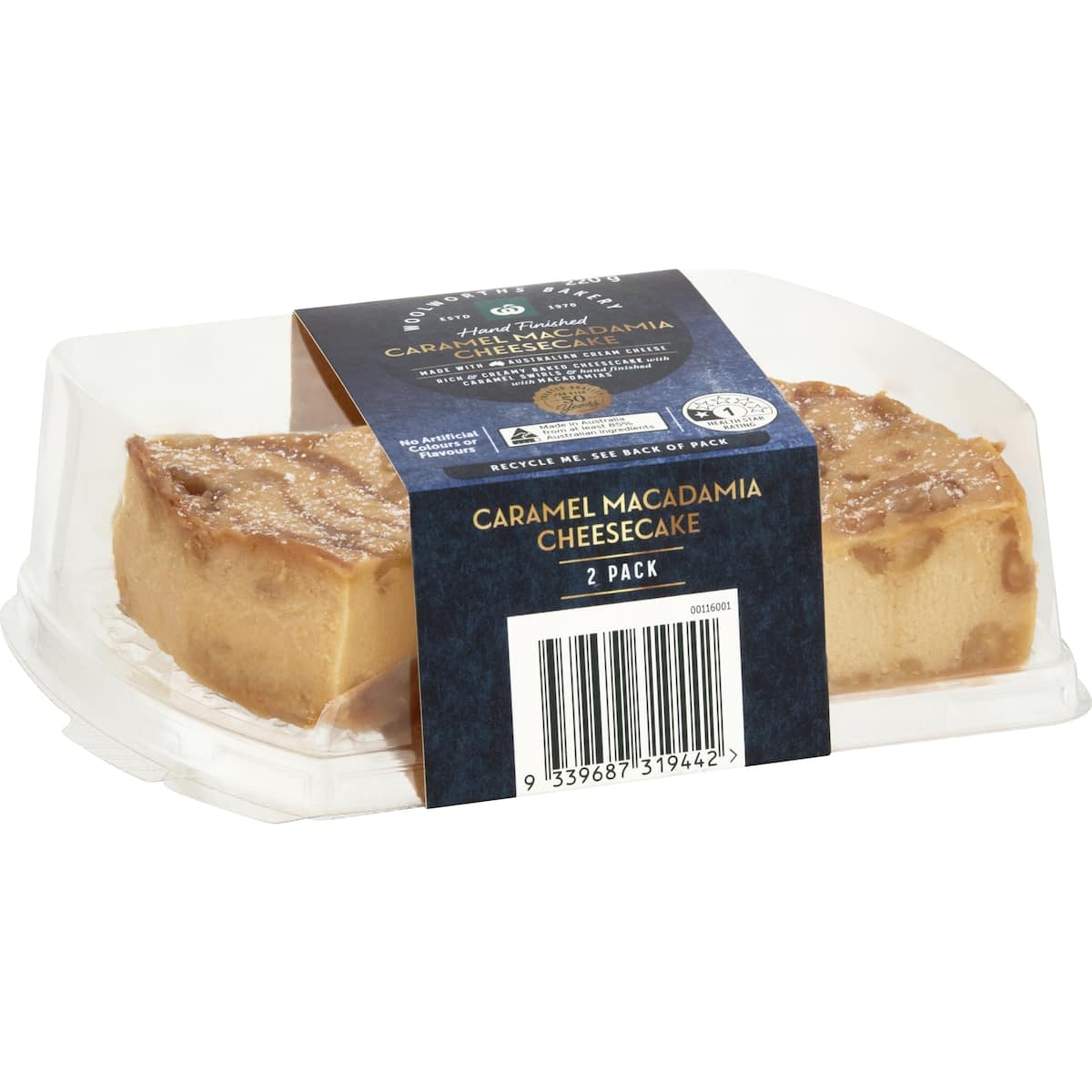 Caramel Macadamia Cheesecake 2 pack | bunch