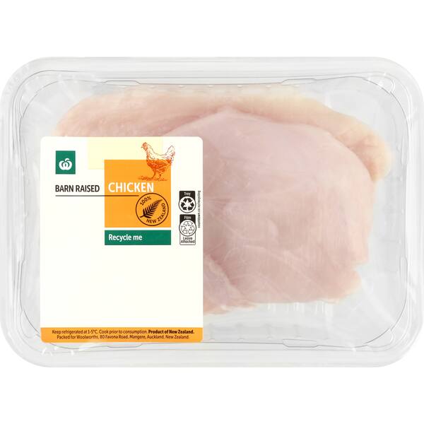 Woolworths Chicken Breast Steaks (Upto 450g) | bunch