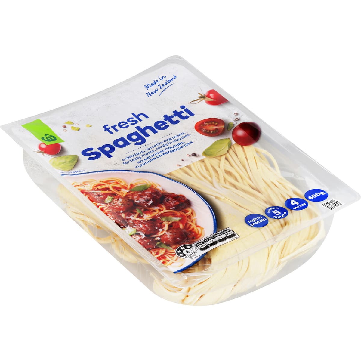 Woolworths Fresh Pasta Chilled Spaghetti 400g | bunch
