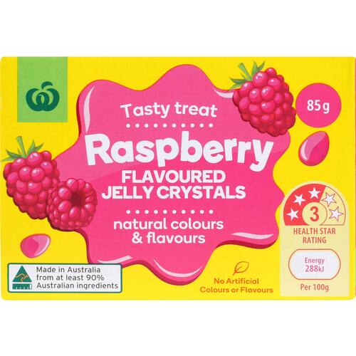 Woolworths Raspberry Jelly 85g | bunch