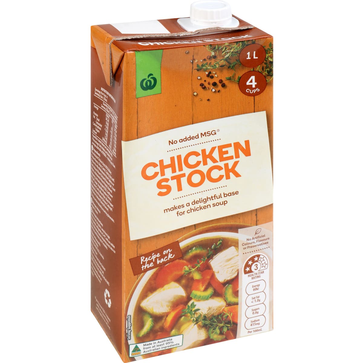 Woolworths Chicken Stock Liquid 1l | bunch