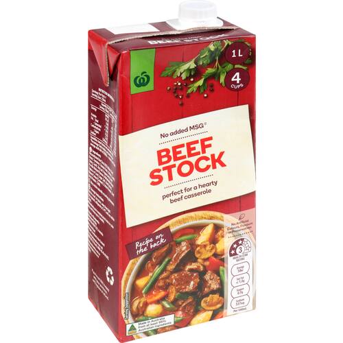 Woolworths Beef Stock Liquid 1l | bunch