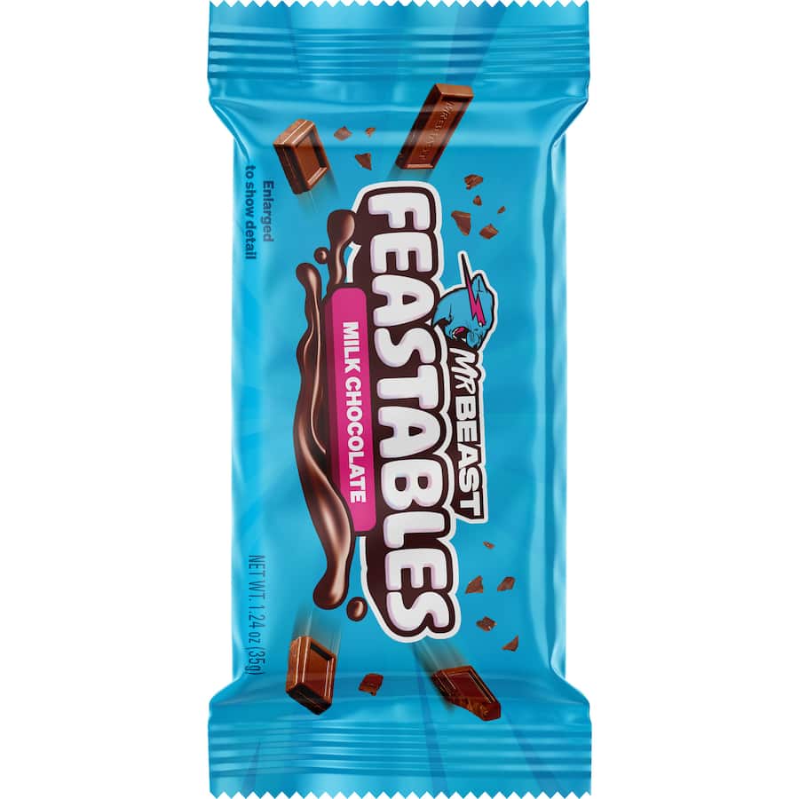 Mr Beast Chocolate Bar By Feastables (7 Flavors) (1 Bar 10, 54% OFF