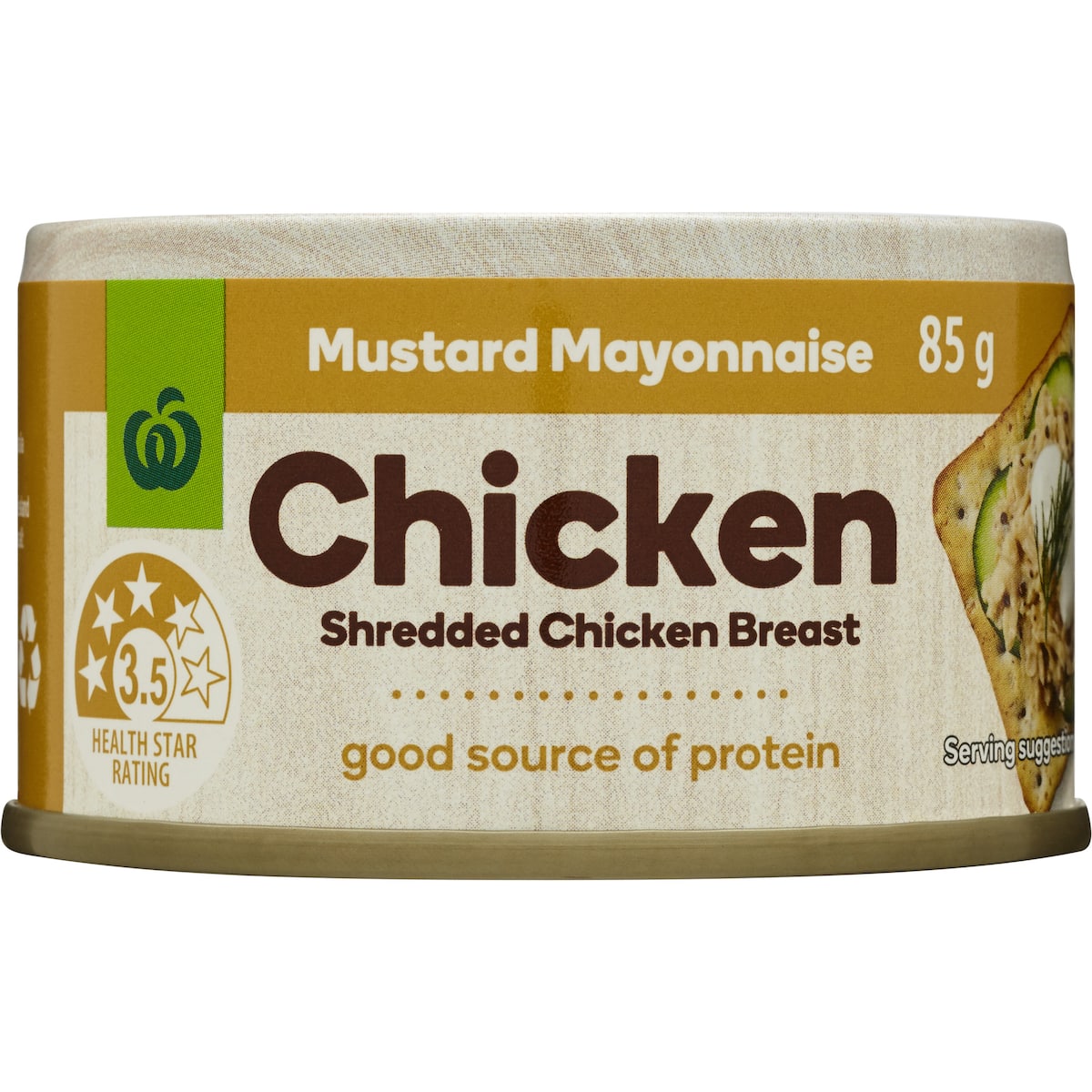Woolworths Canned Chicken Mustard & Mayonnaise 85g | bunch