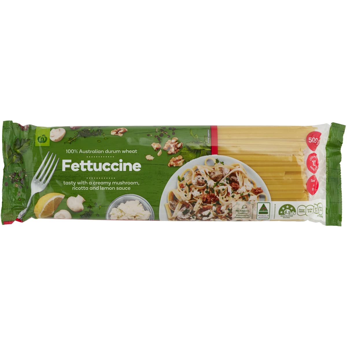 Woolworths Pasta Fettuccine 500g | bunch