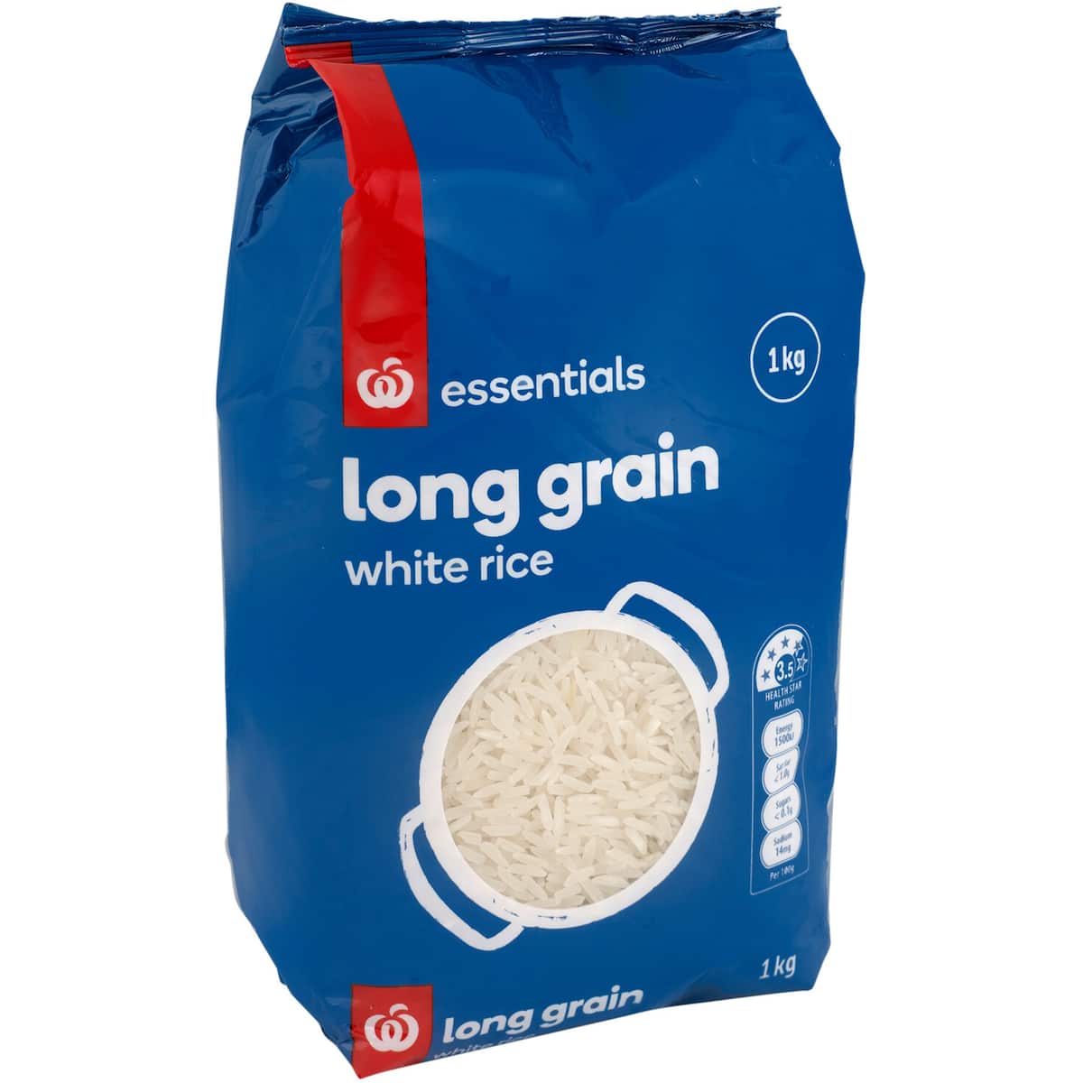 Essentials Rice Long Grain 1kg | bunch