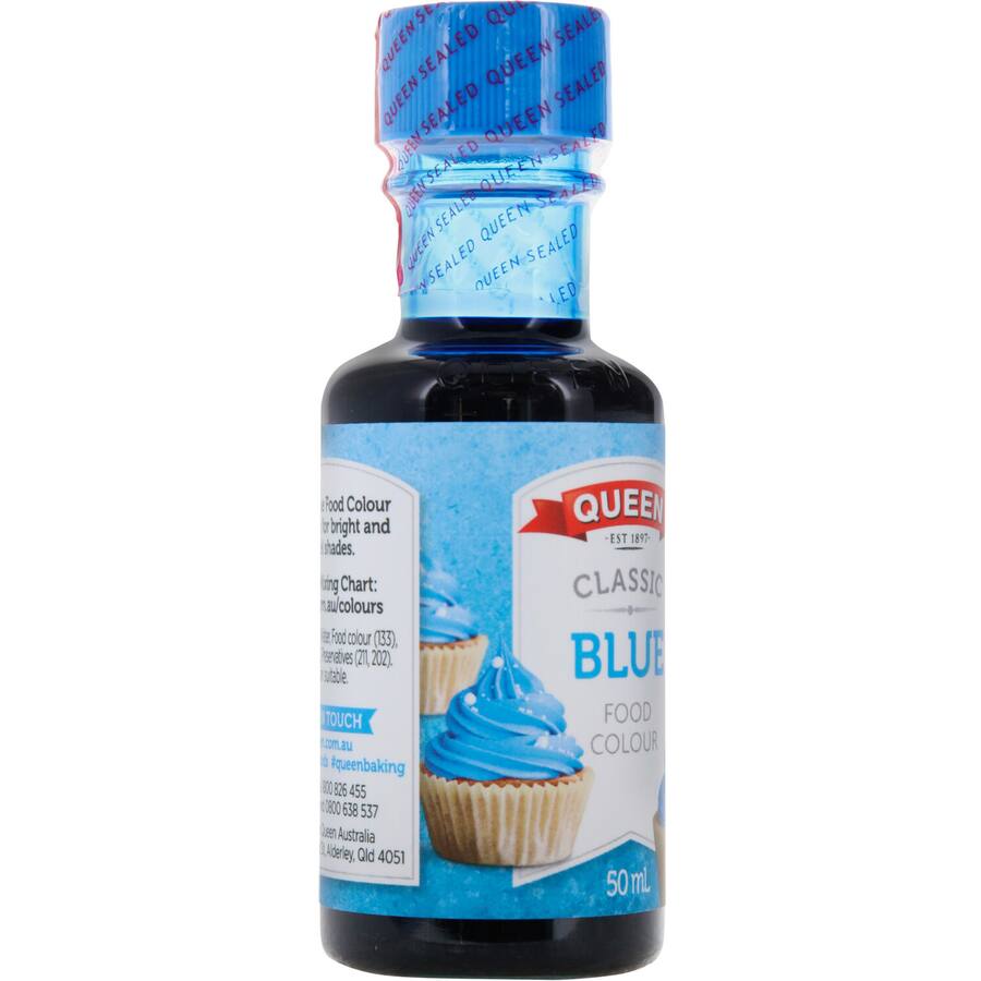 Queen Food Colouring Blue 50ml Woolworths Queen – Tomen Supermarket