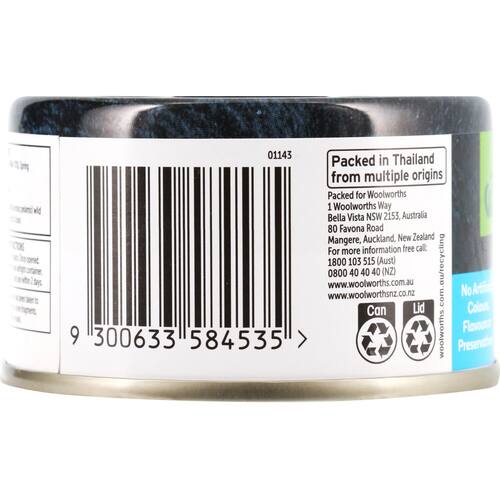 Woolworths Tuna In Springwater 95g | bunch