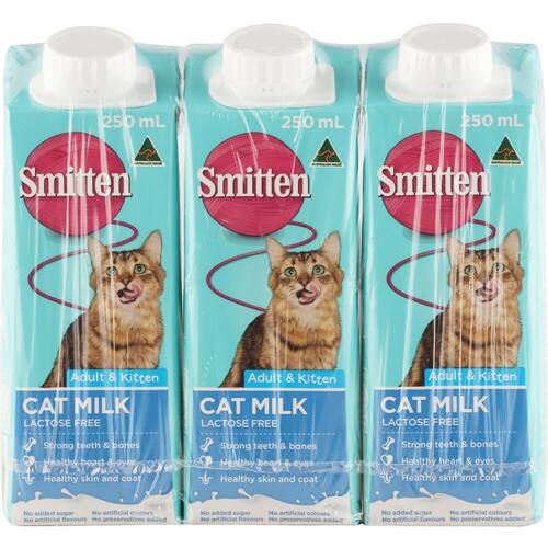 Smitten Cat Milk 250mL 3pk | bunch